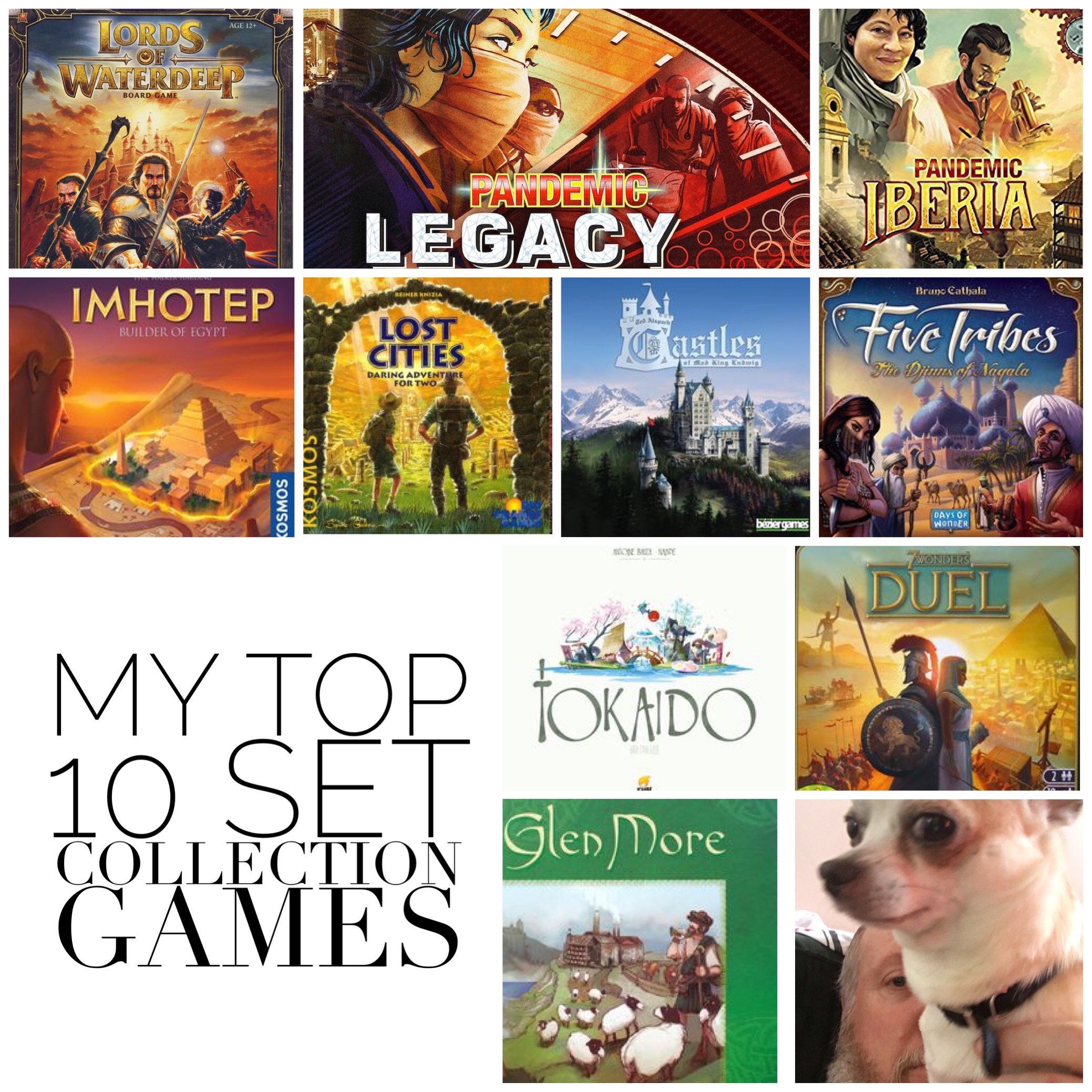 My Top Ten Set Collection Games | Whitespider1066